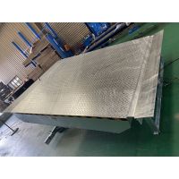 Quality 8T 2000×2500mm Hinged Lip Hot Dip Galvanized Hydraulic Dock Levelers for sale