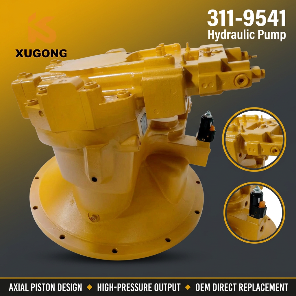 Quality 311-9541 Excavator Hydraulic Main Pump Assembly Replacement for CAT Excavator Spare Parts for sale