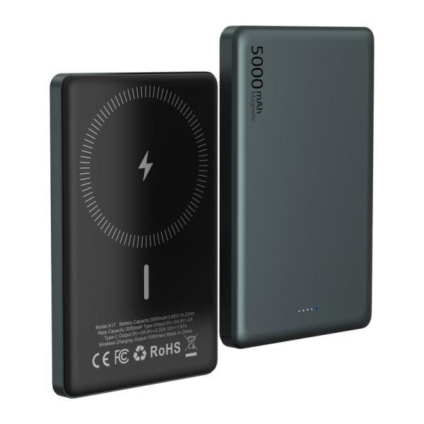 Quality Advanced Magnet Power Bank  Magnetic Battery with Wireless Output and Overcharge Protection for sale