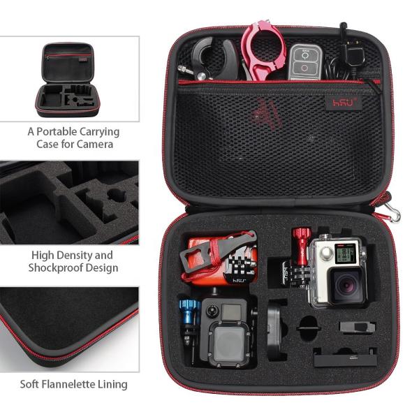 Quality SGS Approved EVA OSMO Action Waterproof Case Flannelette Lining for sale