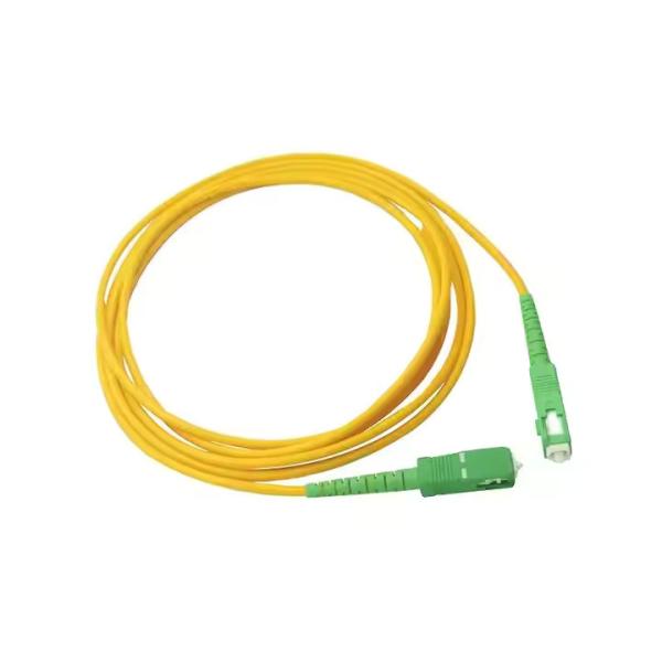 Quality SC UPC Fiber Optic Patch Cord Simplex Single mode G657A for sale