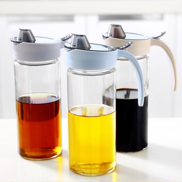 Quality Leak Proof Vinegar Keeps Cruet Glass Cooking Oil Dispenser for sale