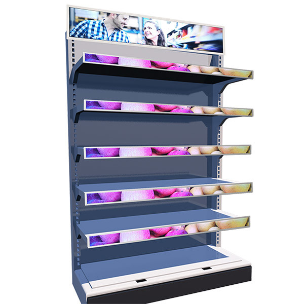 Quality 4W P1.875 Shelf LED Display Screen 900X60mm For Supermarket Advertising for sale