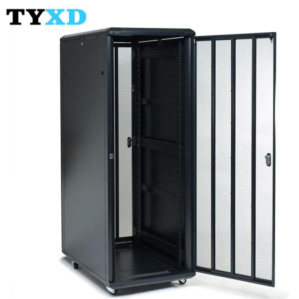 Quality Industrial Floor Standing Network Rack Cabinet , 42U 19 Inch Server Rack for sale