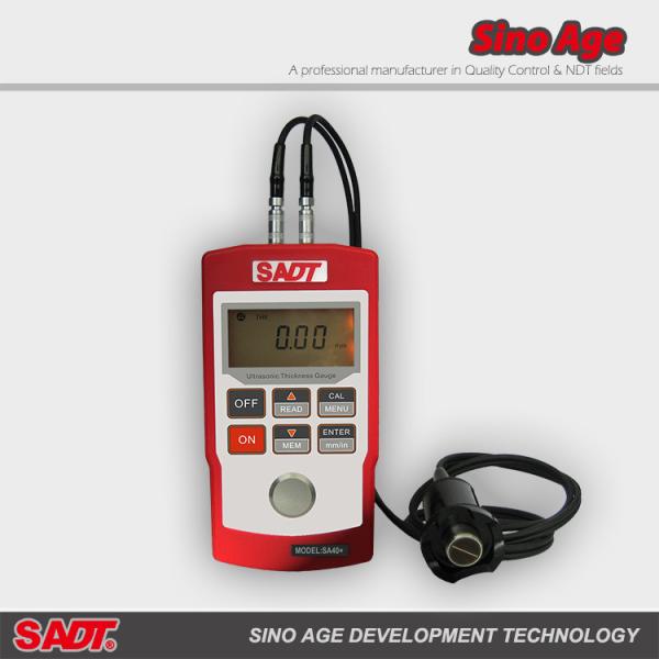 Quality Portable wall thickness gauge SA40+ with normal and multiple echo(MEC) mode in for sale