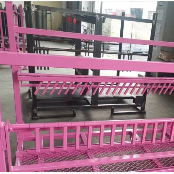 Quality Durable Metal Rack Shelves Rust Resistant Foldable Warehouse Storage Rack for sale