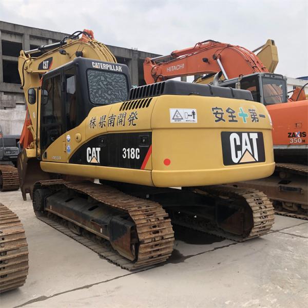Quality Second Hand Excavator Machine Caterpillar 318D2 Original Color Machine 2021 Year for sale