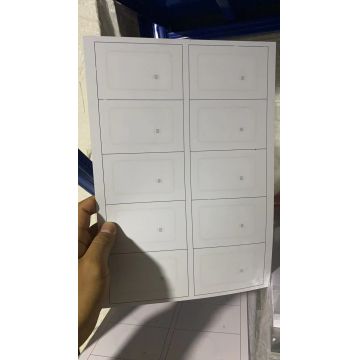 Quality PVC RFID Card Inlay / Prelam Sheet With ID TK4168/IC F08 Chip For Smart RFID for sale
