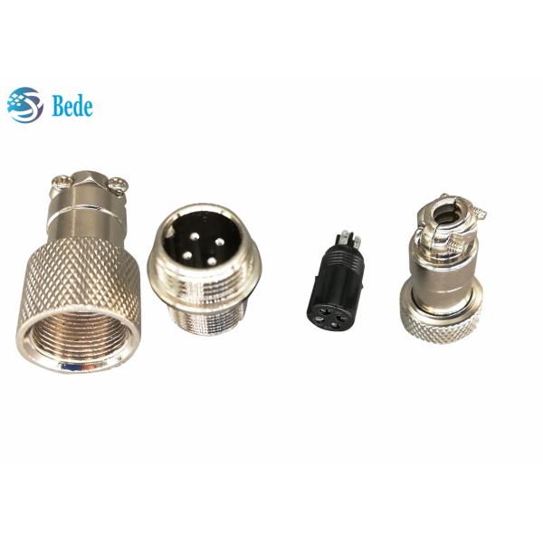 Quality M16 Cable To Cable Docking Connectors 2~10 Pin 4~7A 200V for sale