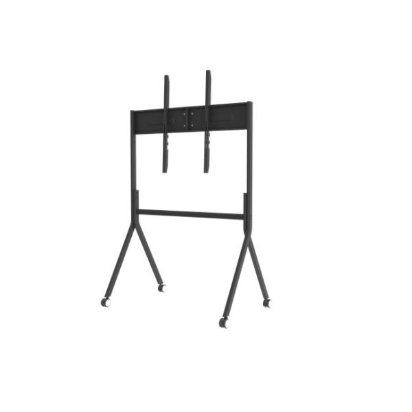 Quality Y1250 65in To 110in Mobile TV Stand Cart Floor Stand Mount Rooms Display Mobile Trolley For LCD LED OLED for sale