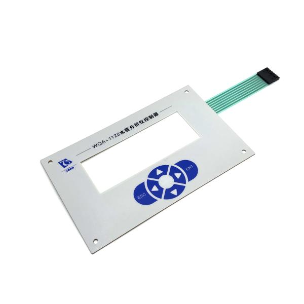 Quality Customized Electric Waterproof Membrane Keypad For Professional Industry Controller for sale