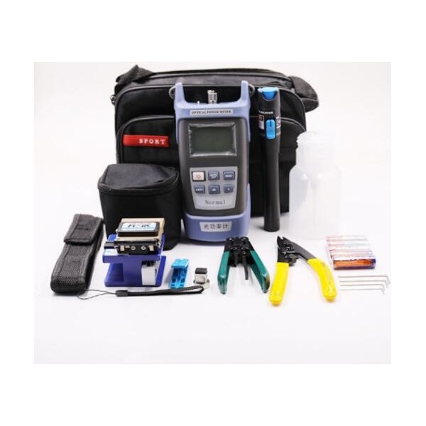 Quality AA2 Battery 1mW 5KM FTTH Fiber Optic Tools Visual Fault Locator Kit for sale