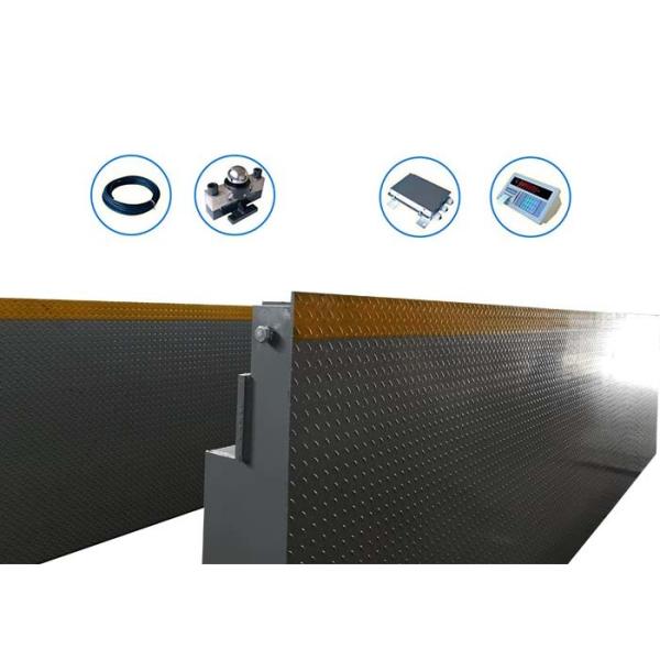 Quality 12MM Digital Truck Scales , 100T Heavy Duty Truck Scales for sale