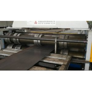 Quality Automatic Taper Cutting Machine , 12000mm Street light pole production line for sale