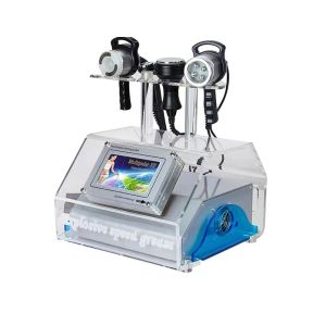 Quality 5 In 1 Vacuum Ultrasonic Cavitation Radio Frequency Machine Face Lift Lipo Laser for sale