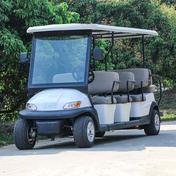 Quality 11 Passenger Electric Sightseeing Car 48V Trojan Battery /Curtis Controller for sale