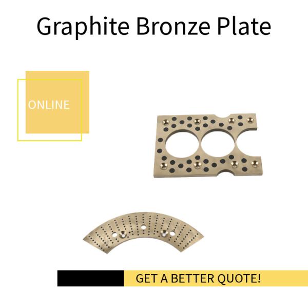 Quality Customized High Precision Bronze Material Bronze Graphite Gasket Plate for sale