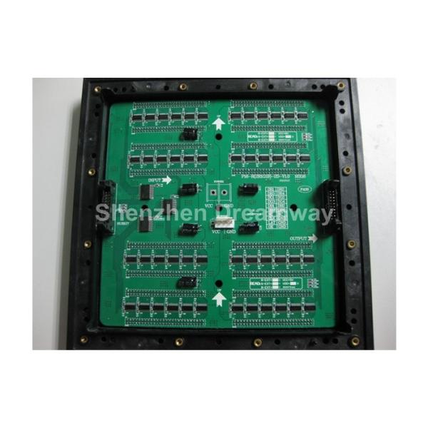 Quality 2R1G1B PH16 32 W Outdoor LED Display Module with OPTO / SILAN , 256 by 256 mm for sale