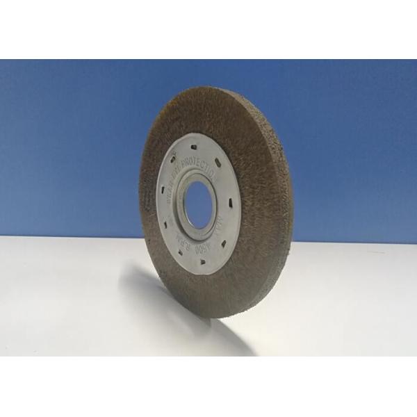 Quality SS304 Material Encapsulated Wire Wheel Brush / Encapsulated Crimped Wire Brush for sale