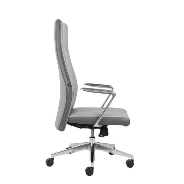 Quality DIOUS Dia60mm Leather Revolving Chair High Back For Executive for sale