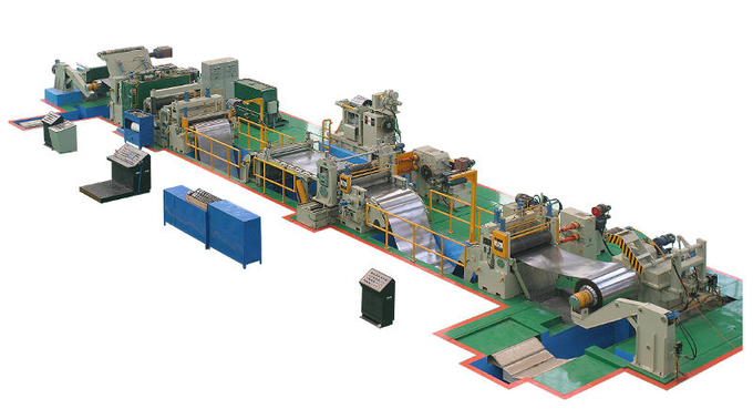1650mm Width 1-4mm Thickness Steel Coil Slitting Line With Coil ID 508mm OD 2200mm 1