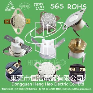 Quality KSD301 mini bimetal thermal switch,KSD301 self-thermal fuse for sale