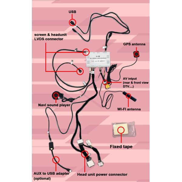 Quality Infiniti QX80 / QX56 Android Auto Carplay Interface base on Qualcomm 8+128 for sale