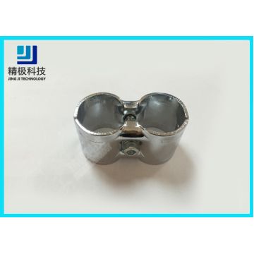Quality Metal Anti static Reinforcing Parallel Joint Double Fitting For Flow Racks HJ for sale