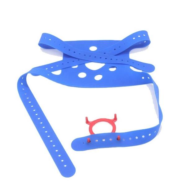 Quality Transparent Silicone Head Strap for Medical Anesthesia Masks for sale