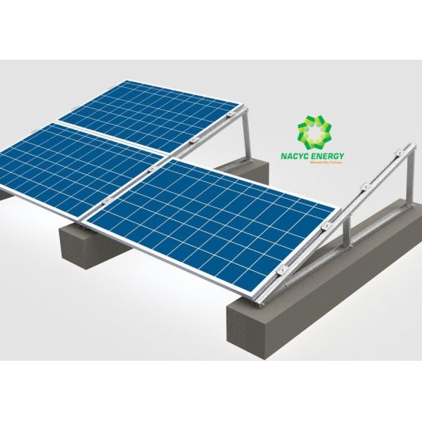 Quality Multi Functional Flat Roof Solar Mounting System / Flat Roof Pv Mounting Systems for sale