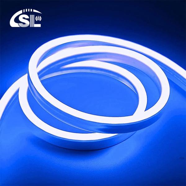Quality IP65 Waterproof Blue LED Neon Flex with 120 LEDs/M and Working Temperature of 40 60C for sale