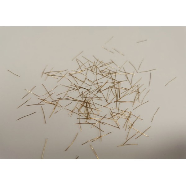 Quality Copper Coated Micro Steel Fiber 2500Mpa Tensile Strength For Concrete Slab for sale