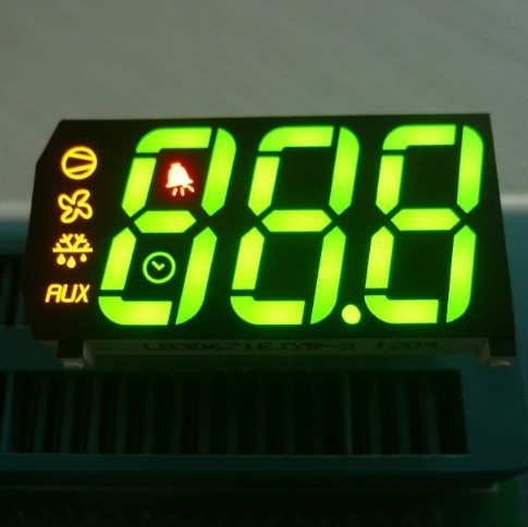 Quality Custom LED Display , Triple Digit 7 Segment Led Display For Cooling Control for sale