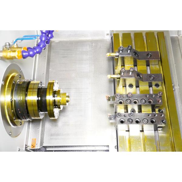 Quality Multifunction Digital Cnc Vertical Lathe Machine Servo Motor 10 Channels for sale