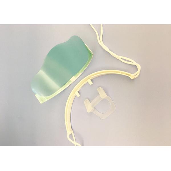 Quality Hygienic Transparent Plastic Anti Fog Mouth Shield Small Face For Adults for sale