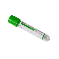 Quality 10 X 45MM Lithium Heparin Tubes 6ml 7ml 8ml Green Cap Vacutainer for sale