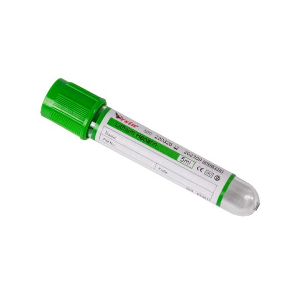 Quality Sodium Heparin Plasma Tube 7ml 8ml 9ml Green Plasma Separator Tube for sale