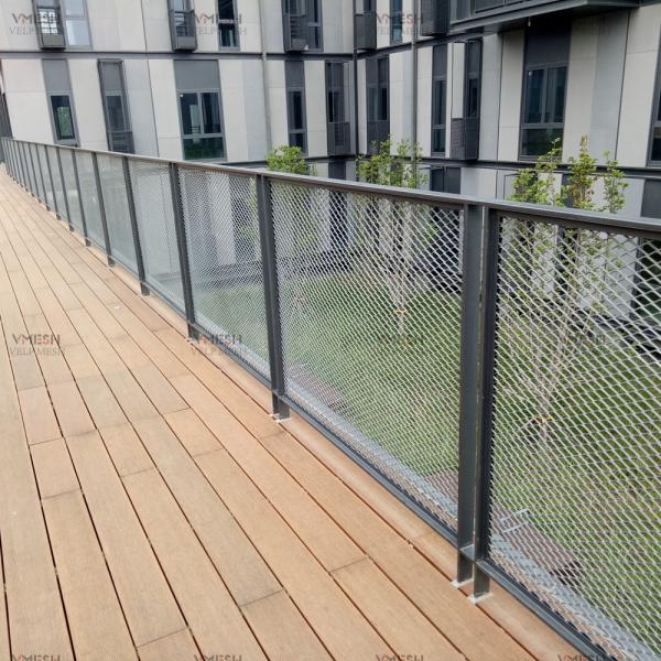 Quality Galvanized Expanded Metal Security Fence Fireproof for sale