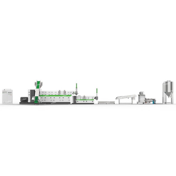 Quality PP Waste Plastic Recycling Equipment Plastic Granules Making Machine 400 - 450kg/H Capacity for sale