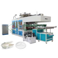 Quality Disposable Wood Pulp Food Container Tableware Making Machine for sale