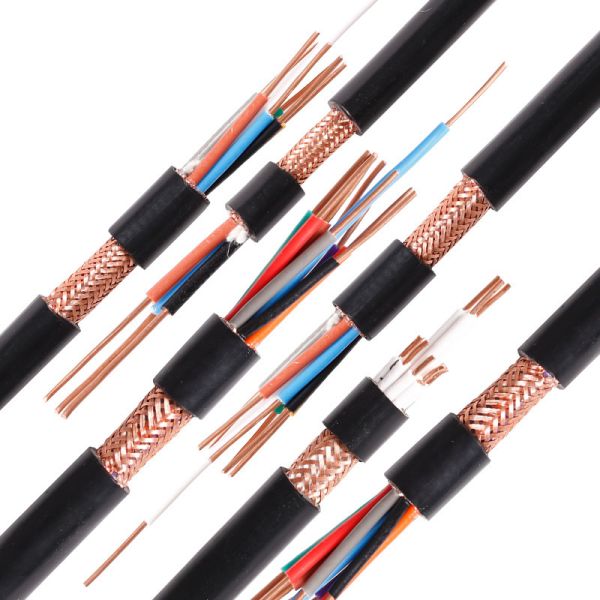 Quality Shielded Push Pull PVC Insulation Round Wire Copper Conductor Control Cable for sale