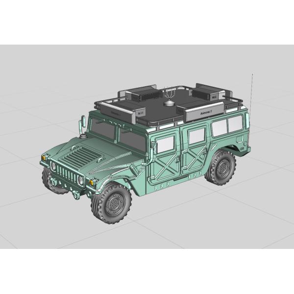 Quality Military Standard Vehicle Mounted Jammer with 200m Jamming distance for sale