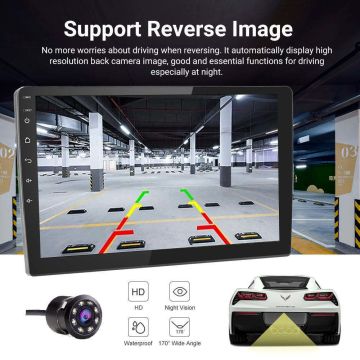 Quality Universal Fitment Car Radio with Wifi App Control Steering Wheel Resistive Touch for sale