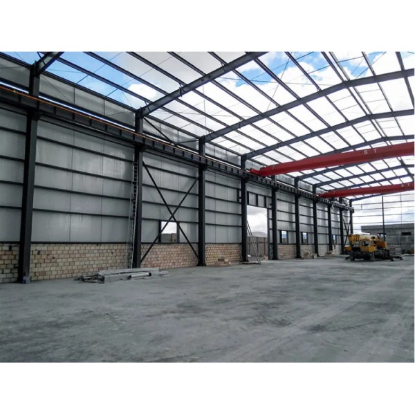 Quality Custom Prefabricated Steel Structure Warehouse Building Construction Lightweight for sale