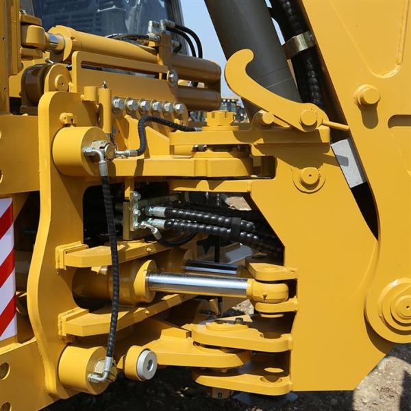 Quality Four Wheel Steering 388H Backhoe Loader ISO9001 For Construction Works for sale