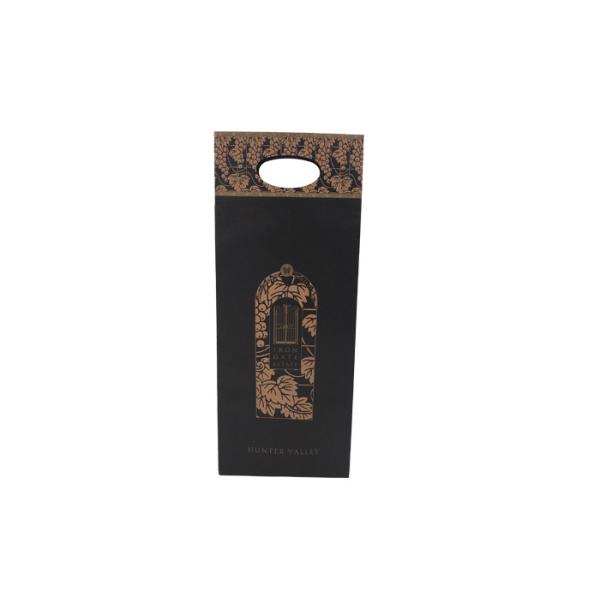 Quality Elegant Boutique Wine Gift Box Packaging / Wine Bottle Presentation Box for sale