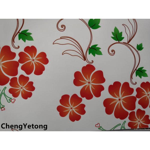 Quality Color Flower Printing Prepainted Galvanized Steel Coil Use In House Interior Decoration for sale