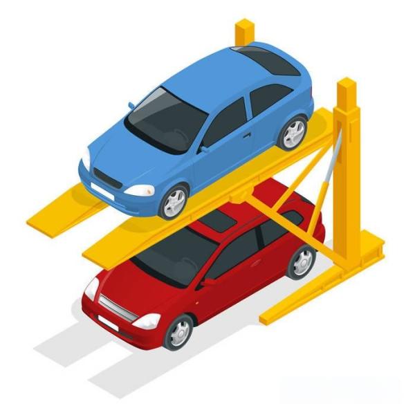 Quality 208-230V Electric Four Post Parking Lift Perfect Solution for Parking Needs for sale