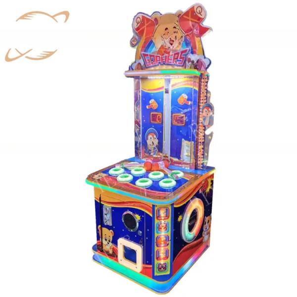 Quality Hitting Hammer Ticket Redemption Game Machine For Kids CE Certificate for sale