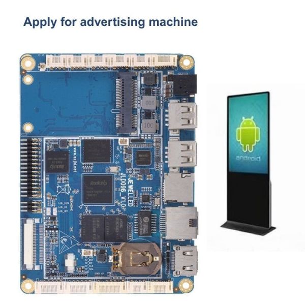 Quality JLD-096 Quad Core Industrial Single Board Computer Rockchip PX30 With Mali G31 GPU And 2GB DDR3 Support for sale